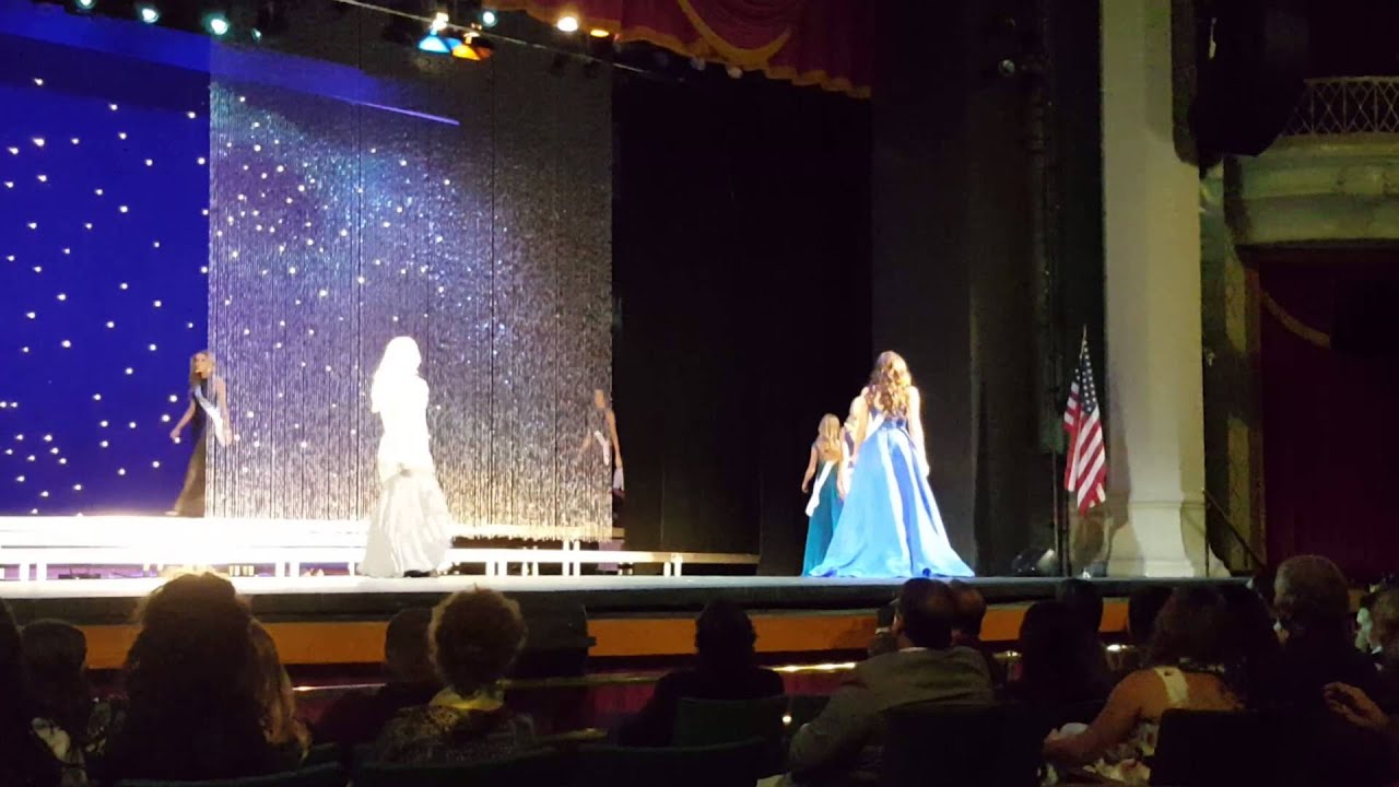 Dasha pageant walk miss utah teen 2016 - YouTube