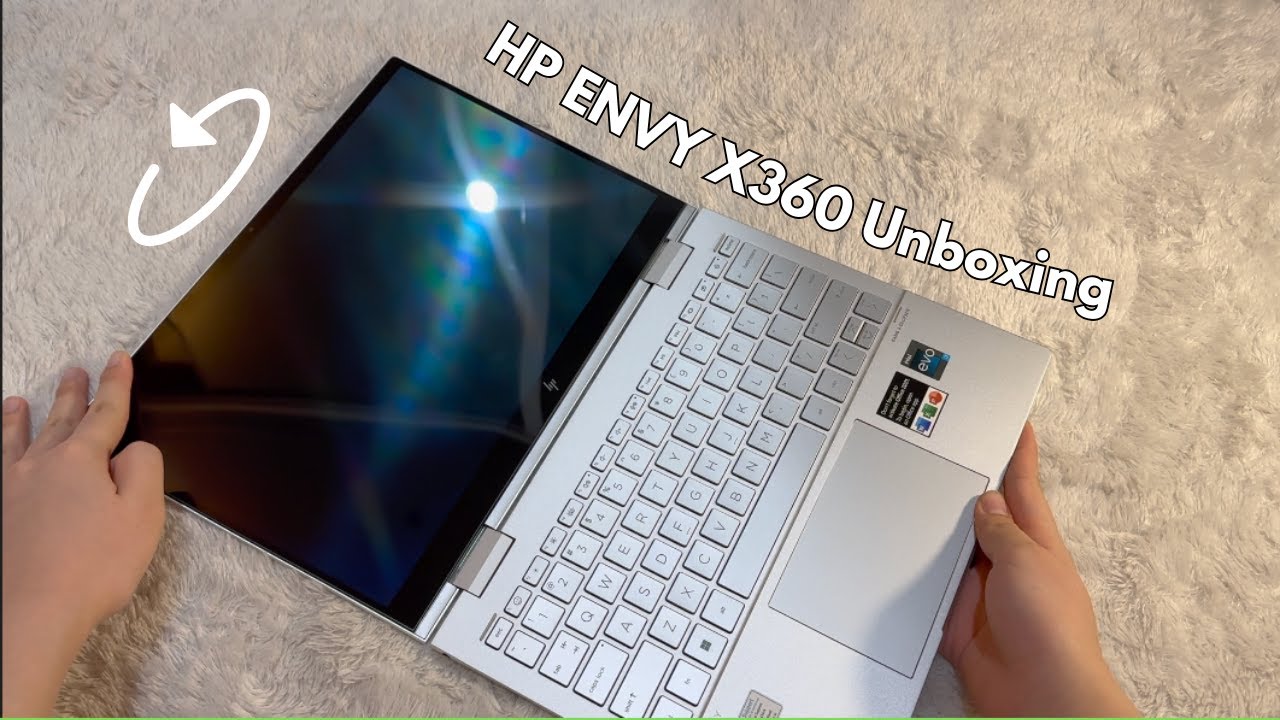 HP ENVY X360 Laptop Unboxing - YouTube