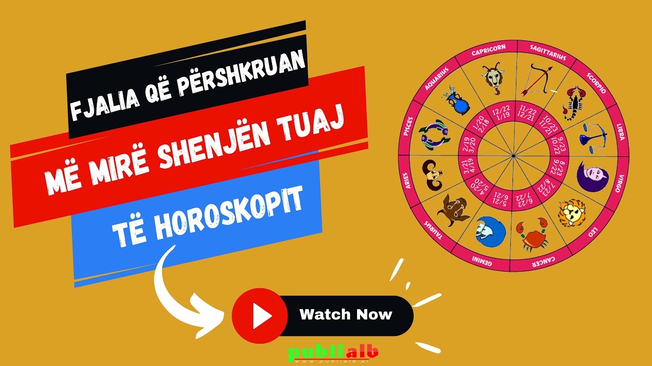 Fjalia që përshkruan më mirë shenjën tuaj të horoskopit - YouTube