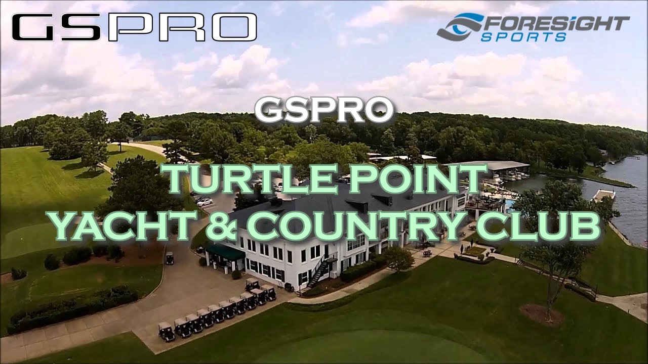 Turtle Point Yacht & Country Club on GSPRO Golf Simulator - YouTube