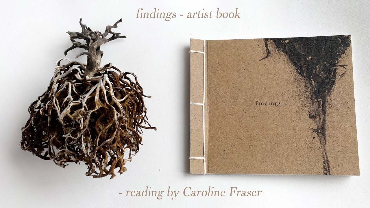 Findings - limited edition artist book by Caroline Fraser - YouTube