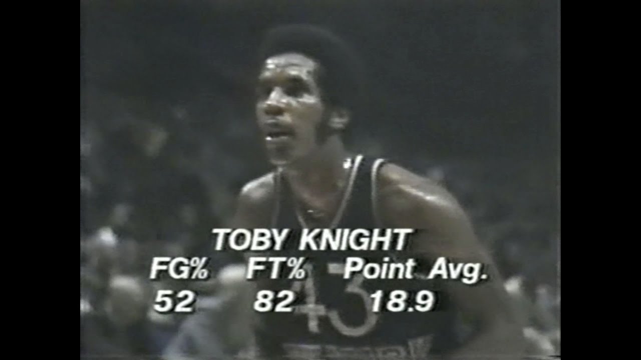 Toby Knight (27pts/3blks) vs. Bullets (1980) - YouTube