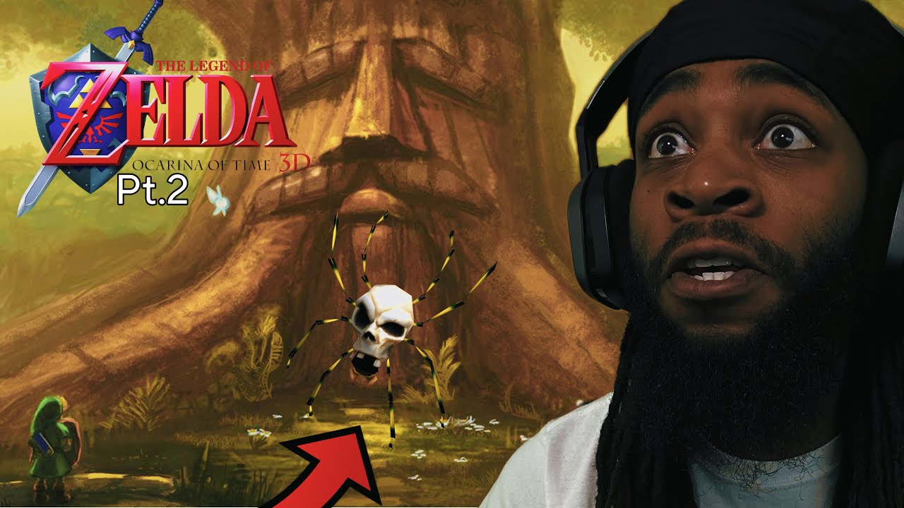 The Spiders Are Very Strange Here... | The Legend Of Zelda: Ocarina Of ...