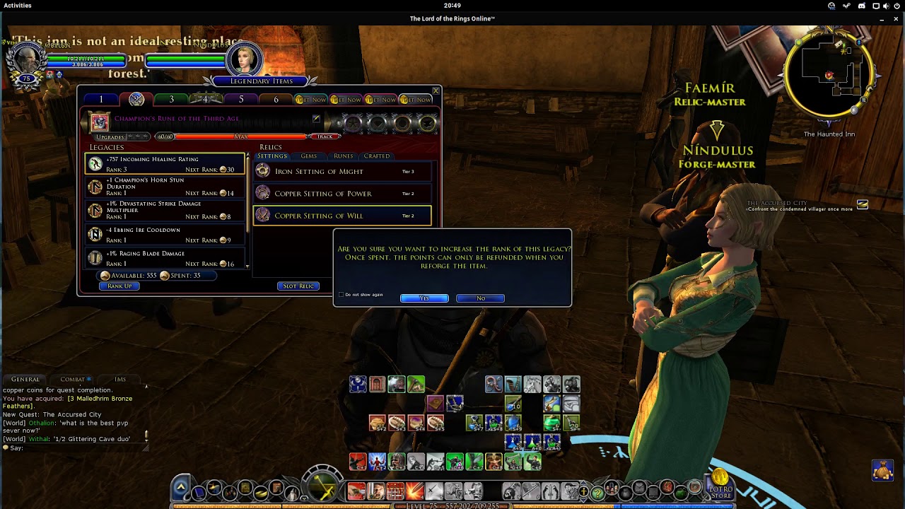 Linux Does Lotro 32 - YouTube