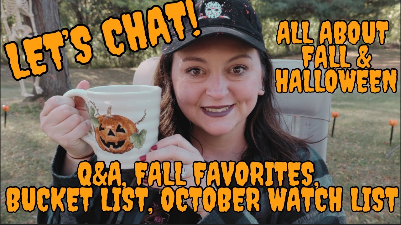Let's Chat! All things October, fall & Halloween! 🎃 - YouTube
