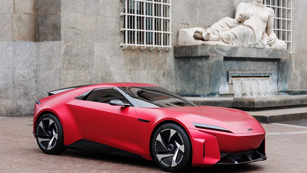 Ny italiensk sportbil ritad av studenter. Tillsammans med Italdesign ...