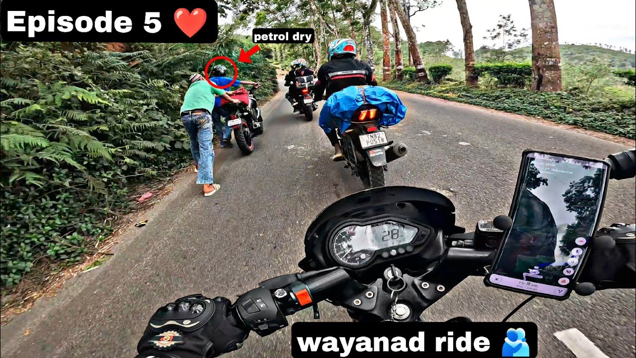 Avinashi to Wayanad ️| Bike Ride | Episode 5|Pulsar 125 🏍️| bike petrol ...