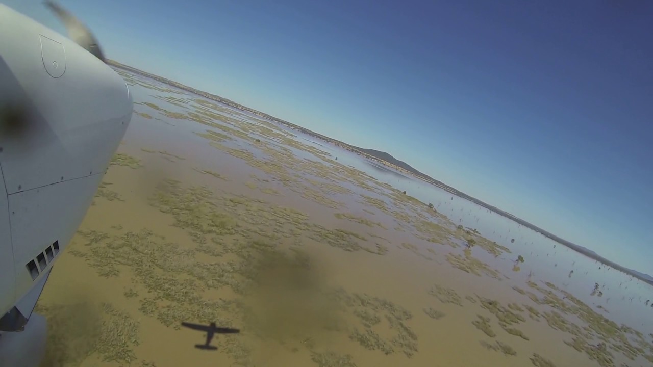 Aerial Survey of Lake Cowal - YouTube