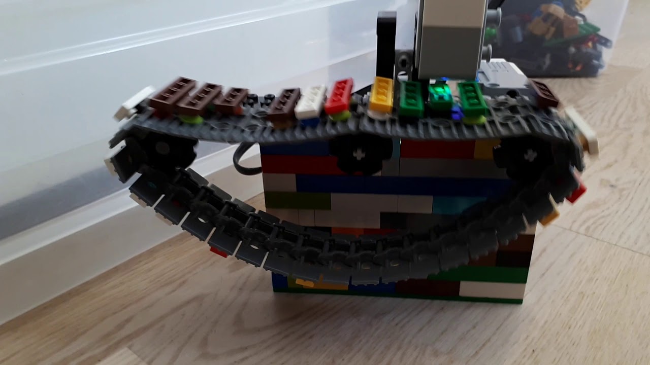 Lego tape player - YouTube