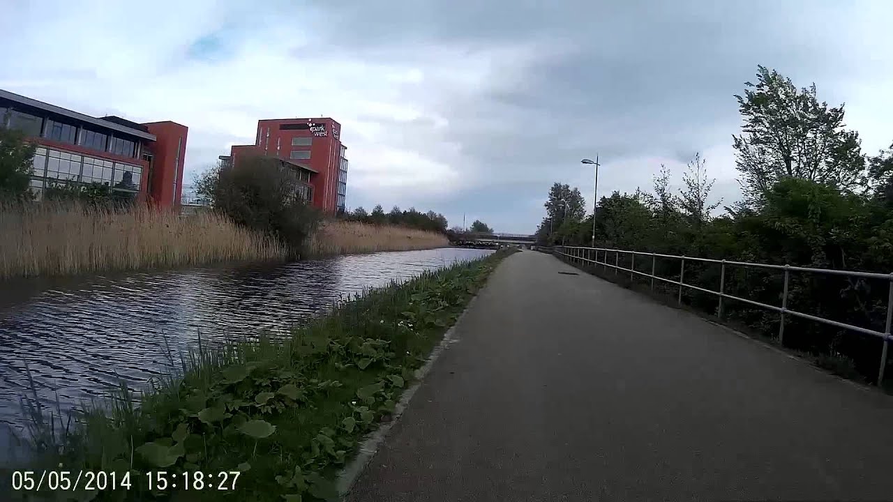 Leisurely Cycle along the Grand Canal Greenway from Lucan to Inchicore ...