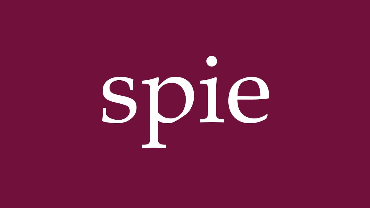 How to Pronounce ''spie'' (spit) Correctly in German - YouTube