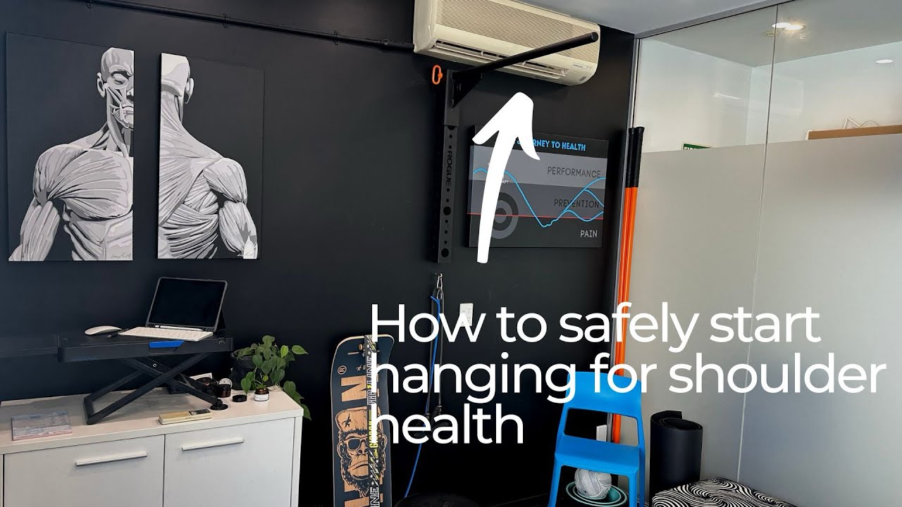 How to start hanging from a bar safely - YouTube