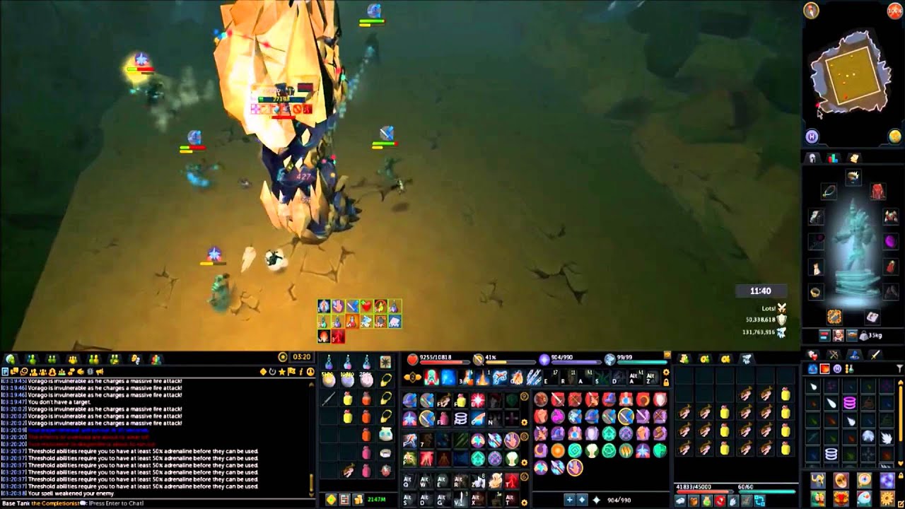 5 Man HM Vorago (Teamsplit Rotation 23:39) - YouTube