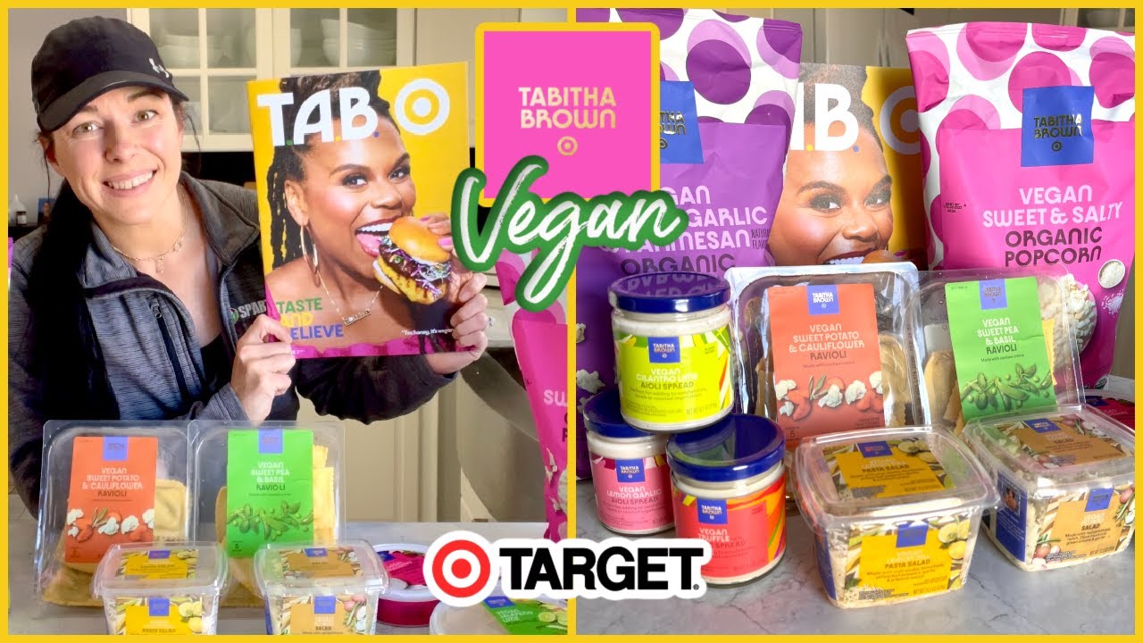 New VEGAN Tabitha Brown Line at Target! | Grocery Edition! | Taste Test ...