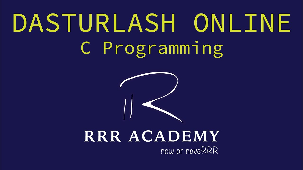C Programming. 1-Dars. 'How To Program'. - YouTube