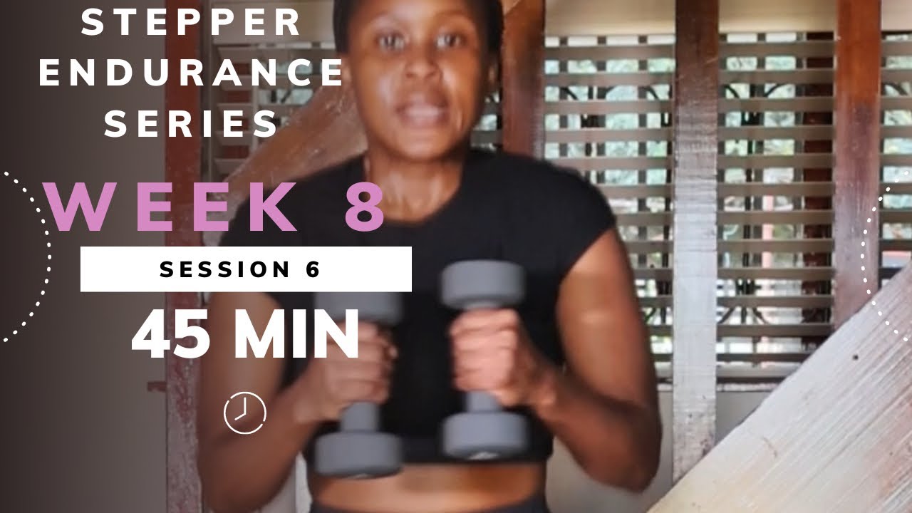 Mini Stepper Endurance Series - Week 8: Session 6 ( FULL BODY WORKOUT ...
