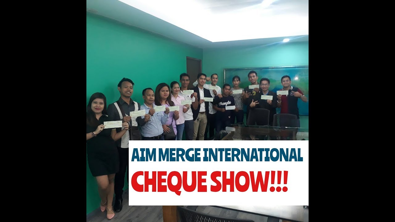 Aim Global Cheque Show - YouTube