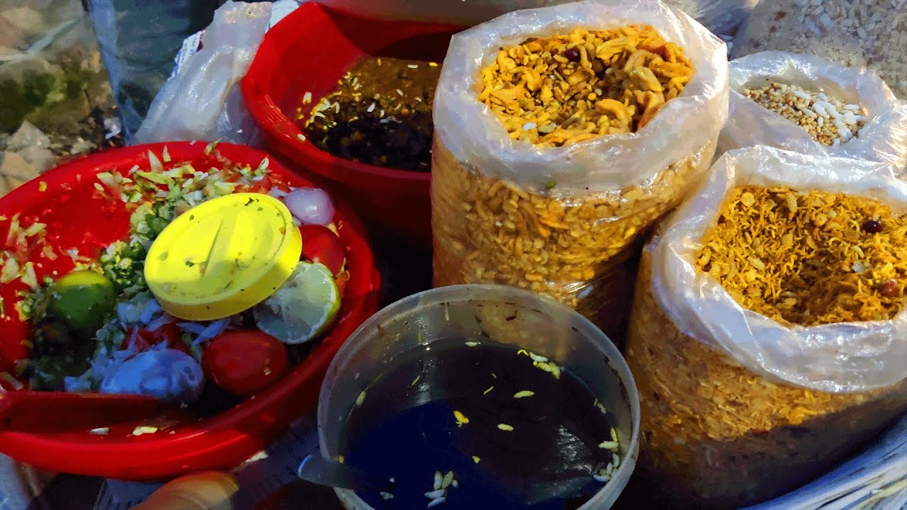 WOW!! Colorful Jhal Muri Making & Selling | Bangladeshi Street Food ...