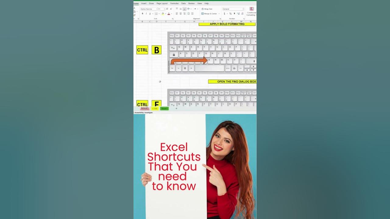 CTRL F Excel Short Keys That You need to use - YouTube