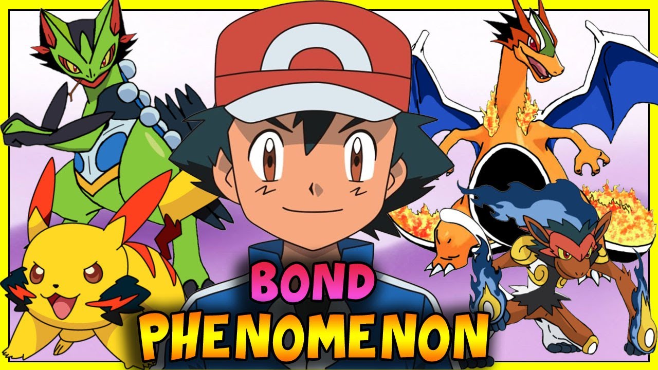 Ash Pikachu, Charizard e Sceptile com Bond Phenomenon! Pokémon Team ...