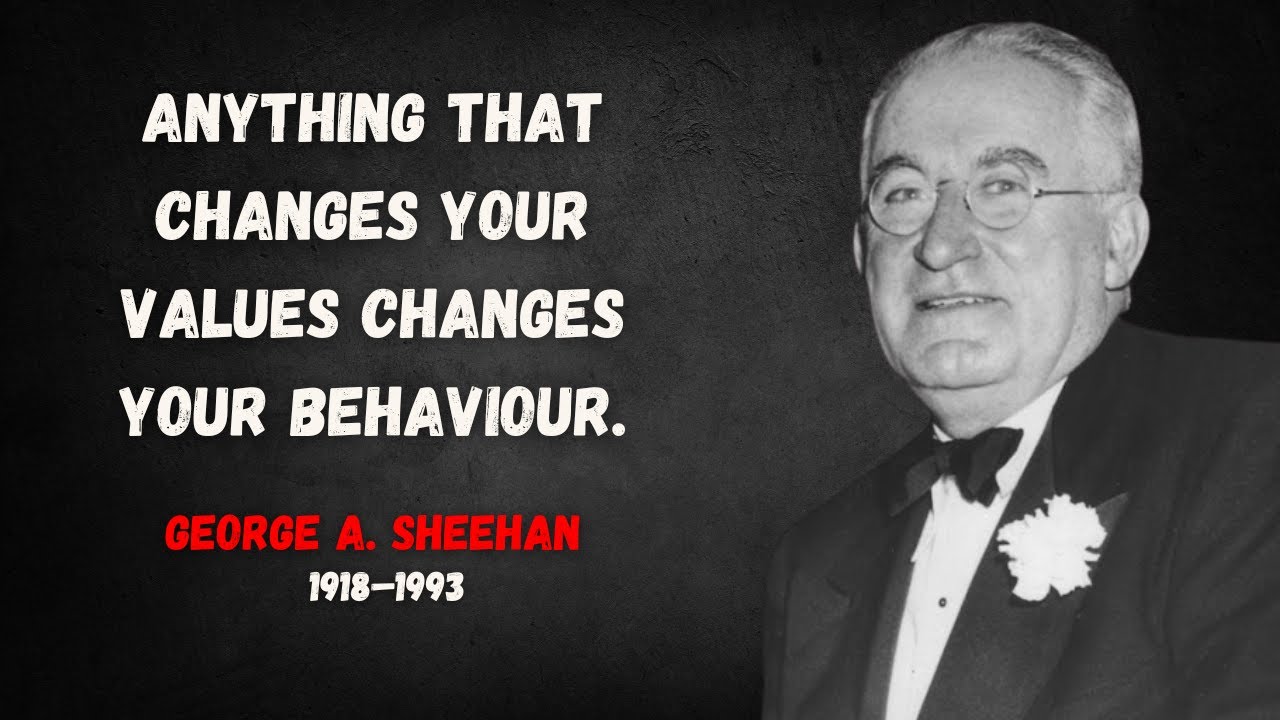 George A. Sheehan: Running and the Mind | Words of Wonder - YouTube