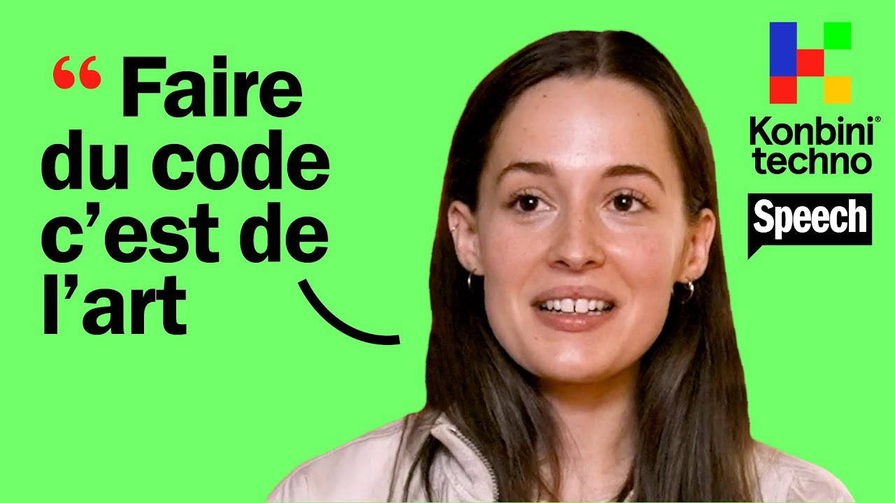 La youtubeuse Amy Plant va te faire aimer le code | Speech | Konbini ...