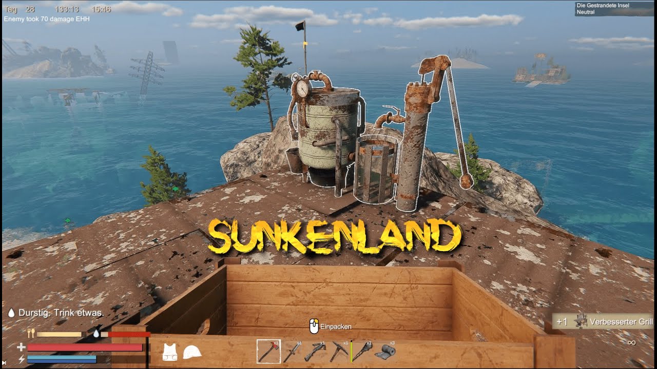 Bau der neuen Base Part 1 | Sunkenland Gameplay | #20 - YouTube