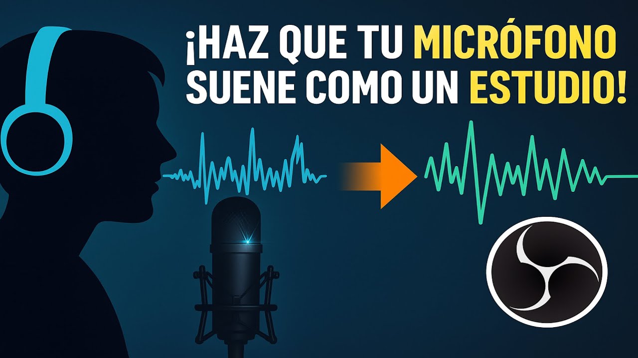 "El secreto para que tu micrófono suene PRO en OBS (sin filtros raros ...