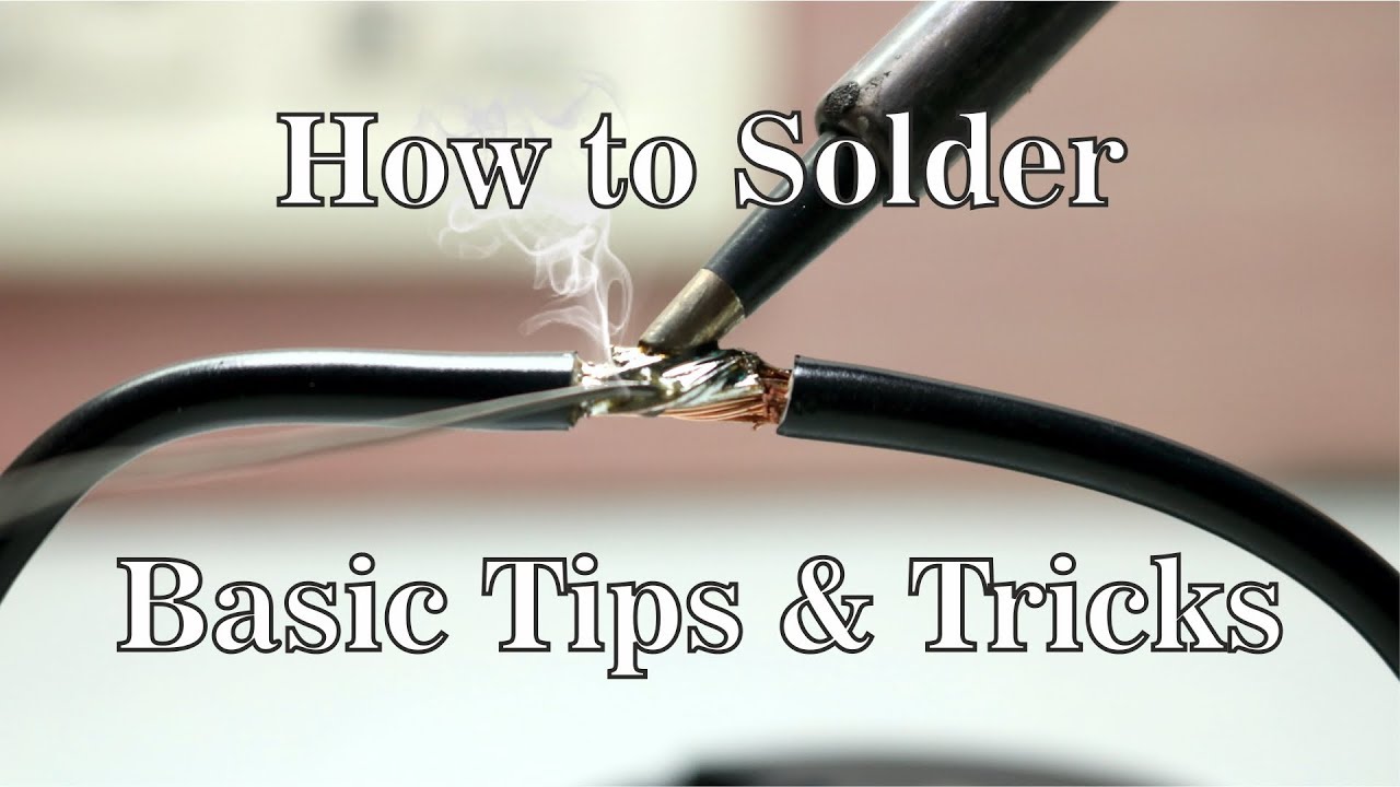 How to Solder | THT - YouTube