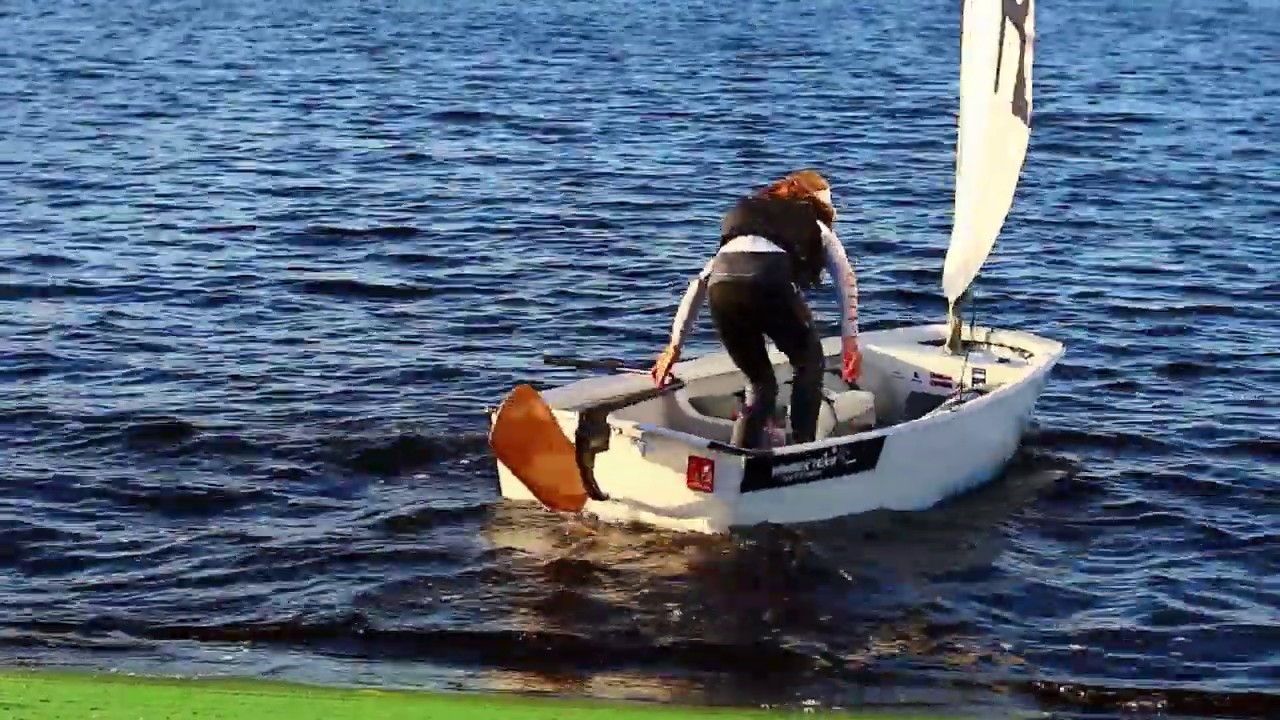 Stay Dry with Dotan's Kick-Up Rudder – Optimist Revolution - YouTube