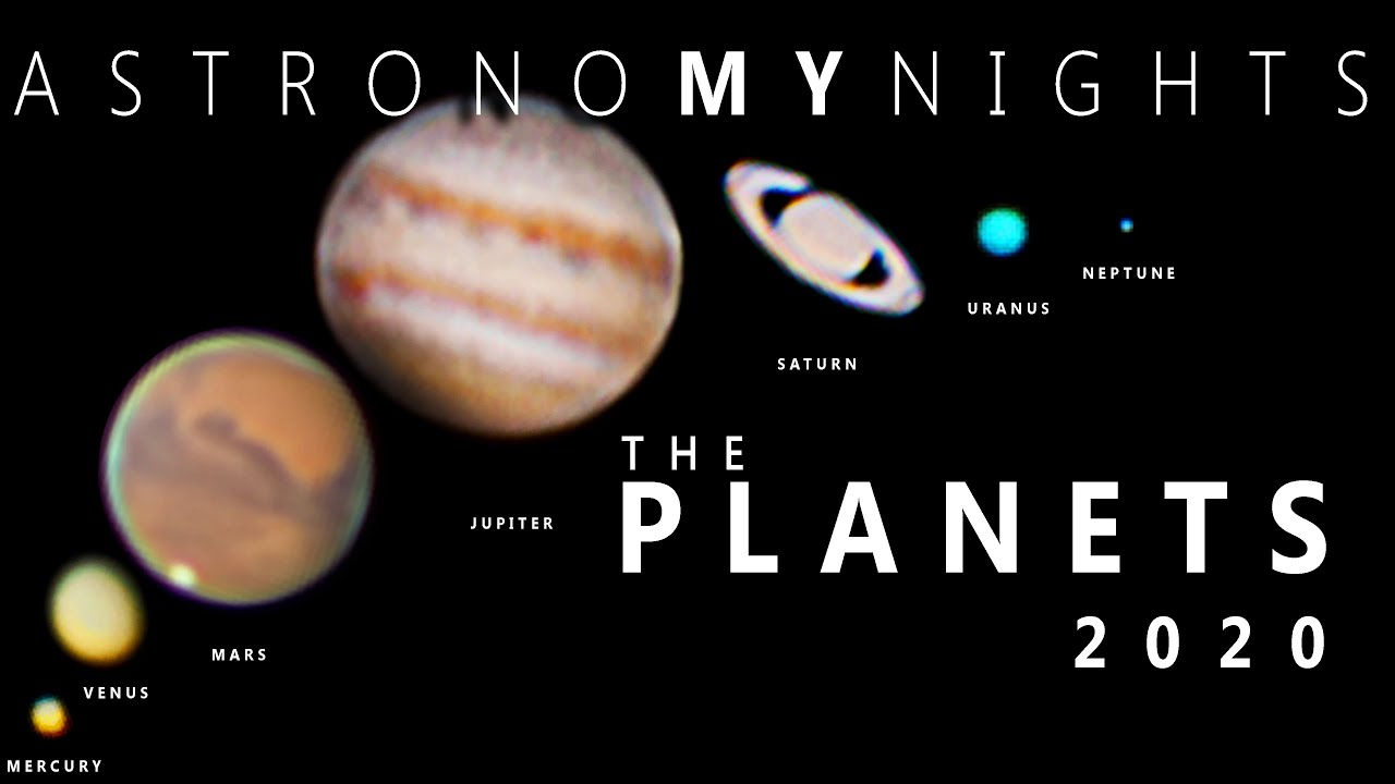 HOW THE PLANETS LOOK THROUGH MY TELESCOPE | PHOTOGRAPH & LIVE - YouTube