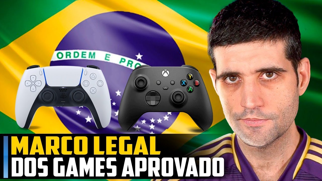 MARCO LEGAL dos games aprovado - YouTube