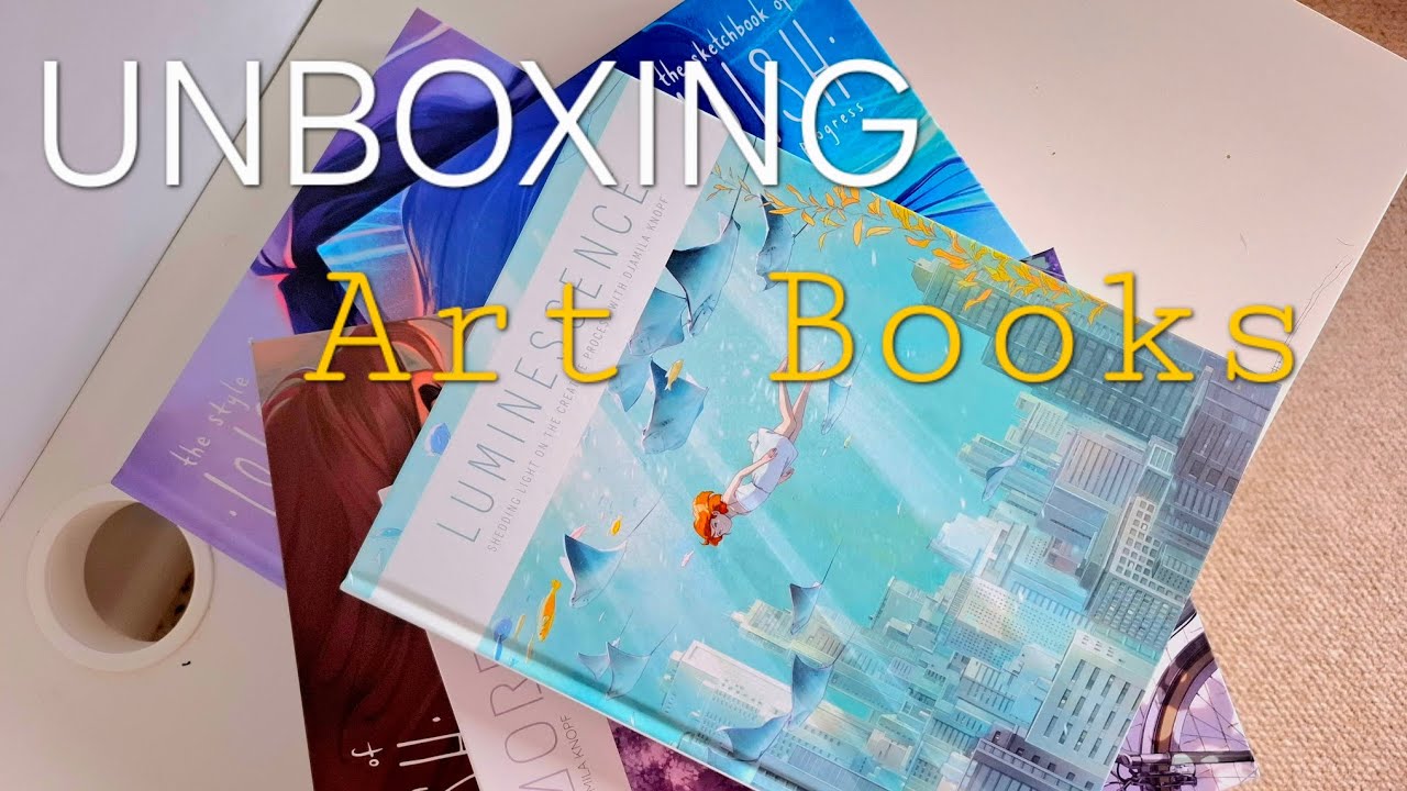 Art book haul | 3d total publishing | unboxing and mini flip through 🛍📚 ...