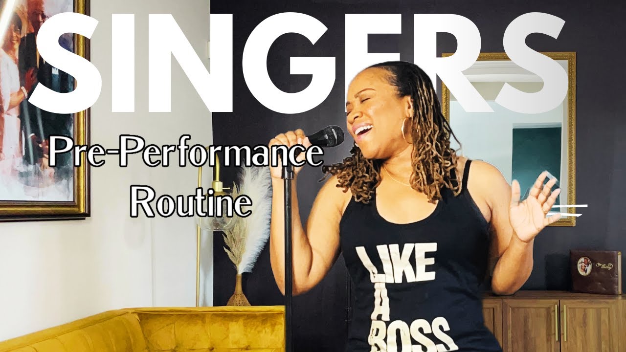 Relax Before Your Big Performance With This Helpful Routine For Singers ...