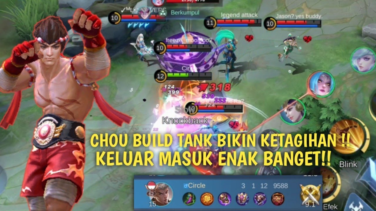 Main Chou Exp Build Tank, Asli Enak Banget !! Kalian Harus Coba ...
