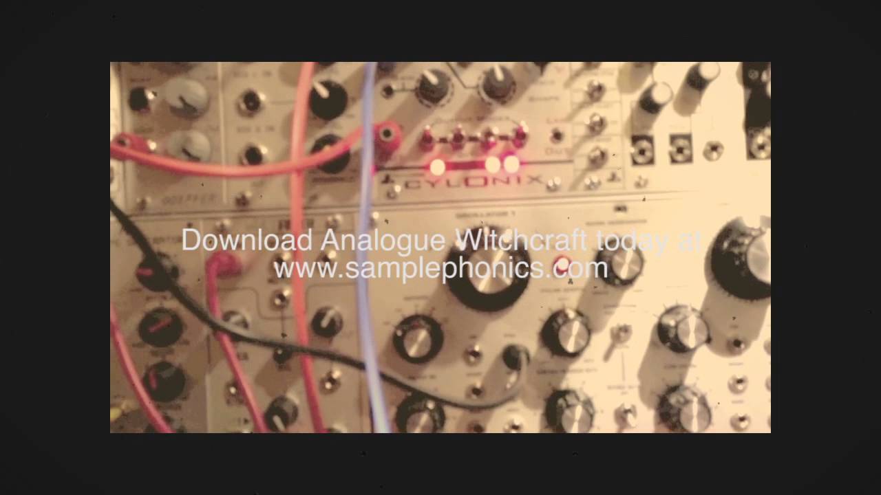 Creating a modular synth patch for the 'Circuit Malfunction' sample pack by Samplephonics - YouTube