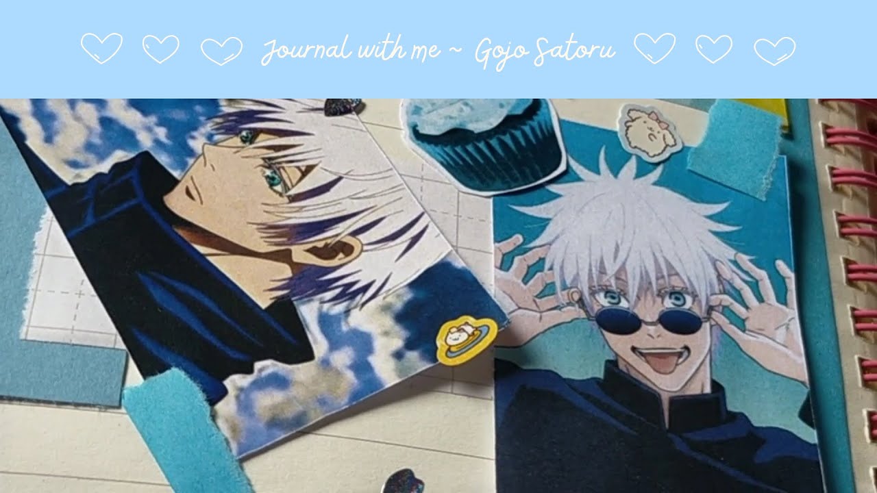 Anime journaling with me ~Gojo Satoru - YouTube