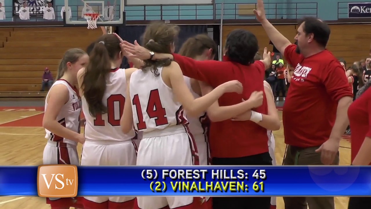 Vinalhaven vs. Forest Hills Girls Basketball Class D South Regional ...