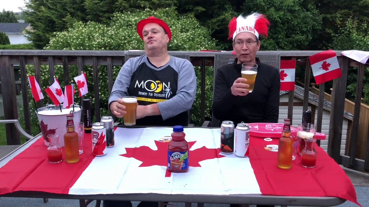 Brews With Bros Canada Day Hat Trick Beer Review - YouTube