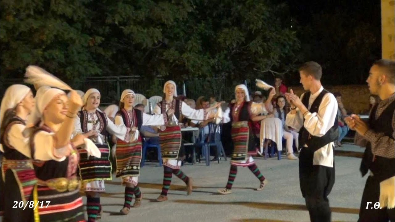 Ο Πολιτιστικός Σύλλογος Βαρικού Χορεύει στον Αετό Φλώρινας "2017" - YouTube