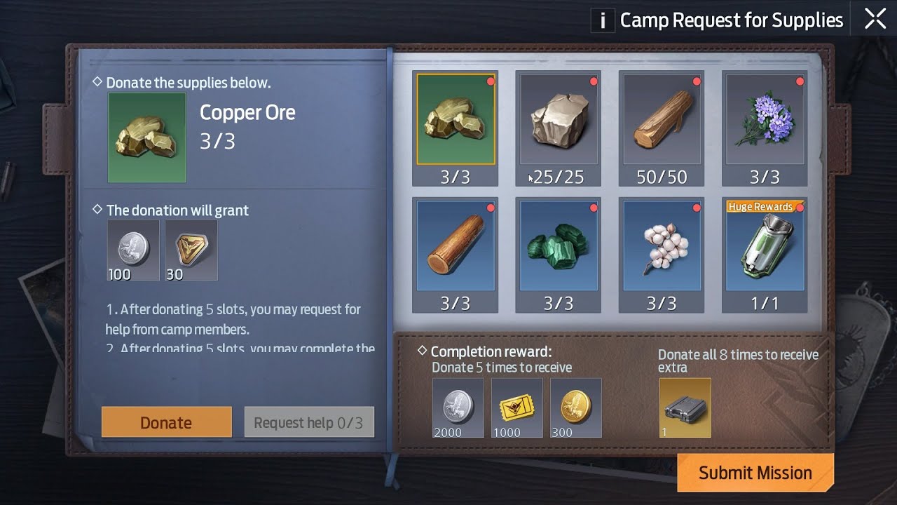UNDAWN - Request For Supplies Schedule Event - YouTube