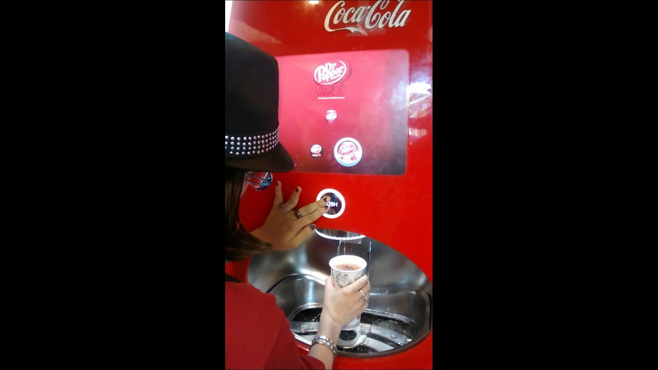 Soda Machine at Burger King - YouTube