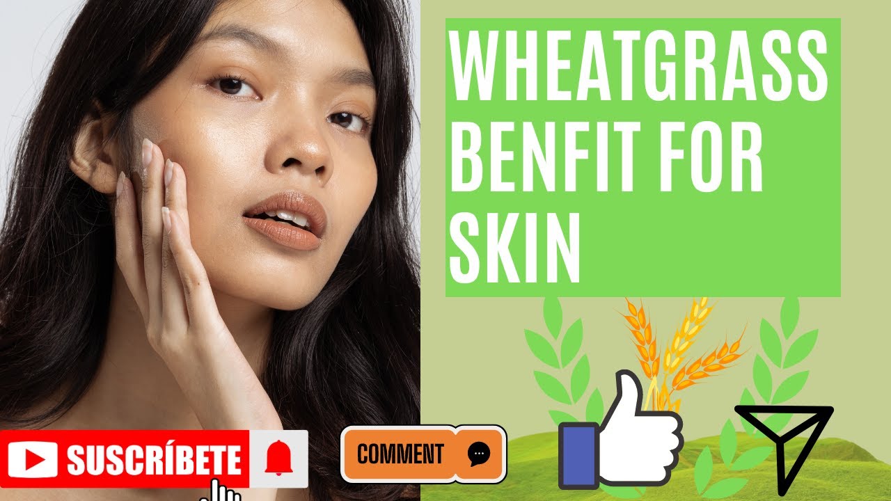 skinbenfit || wheatgrass || cure skin problem || in english - YouTube