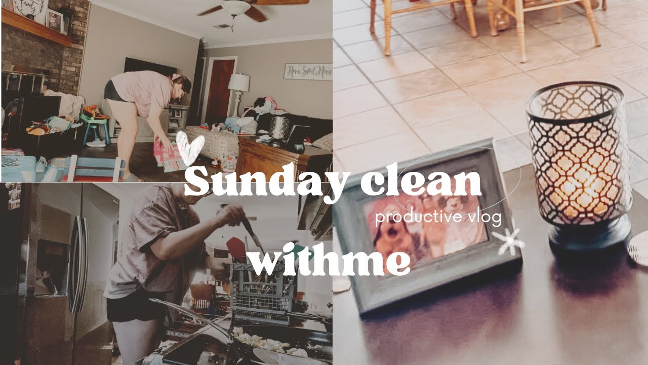 Super Bowl Sunday clean with me! - YouTube