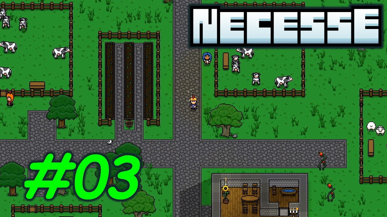 Visiting Villages and Buying a Gun - Let's Play Necesse Brutal ...