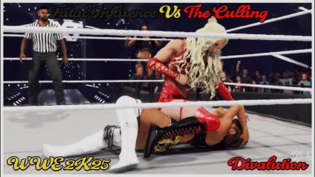 WWE 2K25 Fatal Influence Vs The Culling - WWE Wrestling Superstars Tag ...