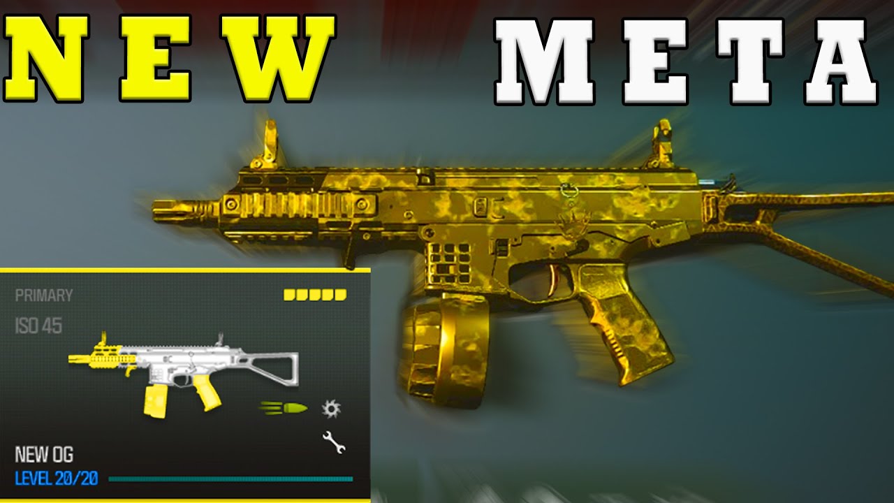 the new *2 SHOT* ISO 45 is BROKEN in WARZONE! 😈 (Best ISO 45 Class ...