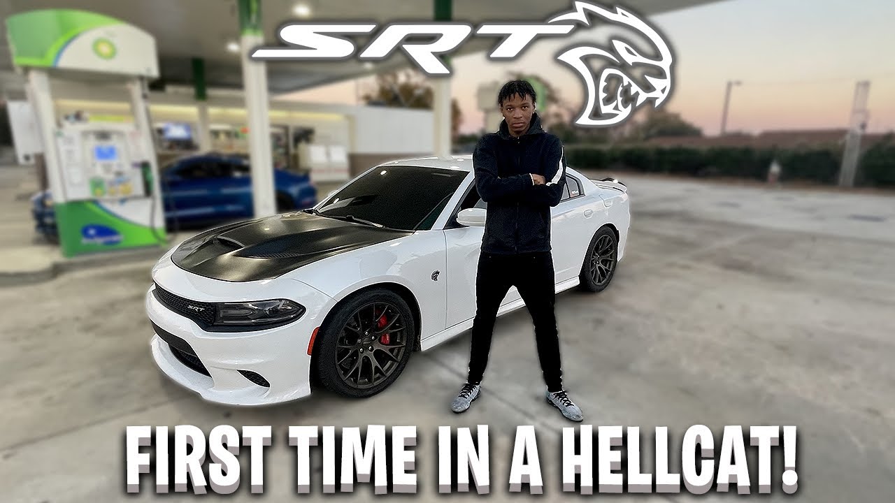 DRIVING A HELLCAT FOR THE FIRST TIME AND THIS HAPPENED… - YouTube