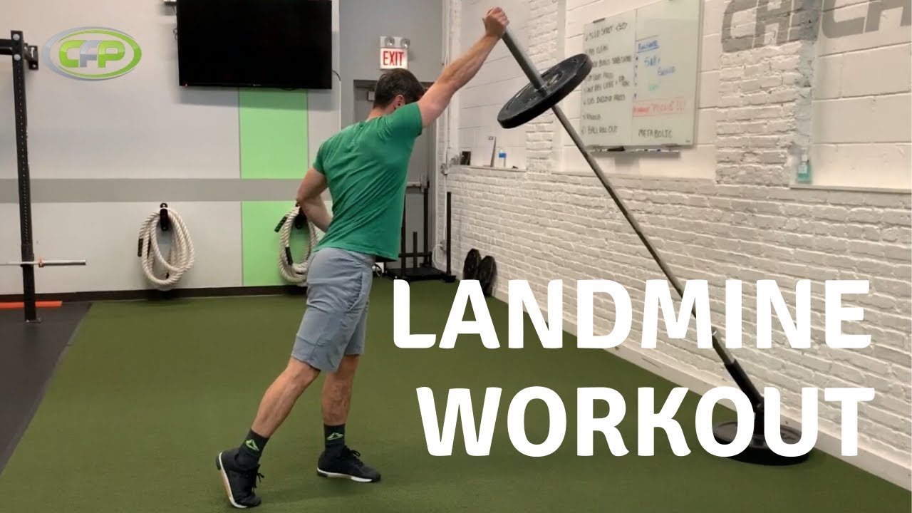 Landmine Workout - YouTube