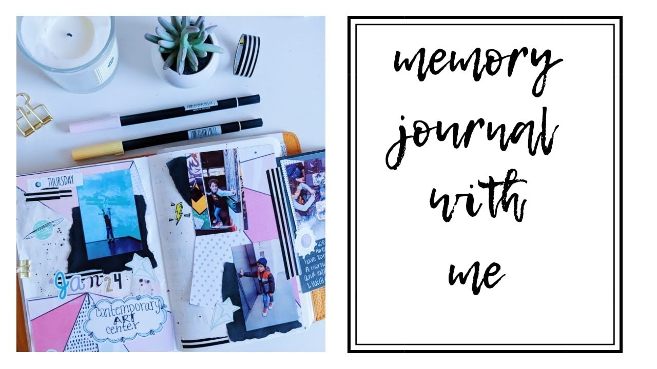 Memory Journal with Me - YouTube